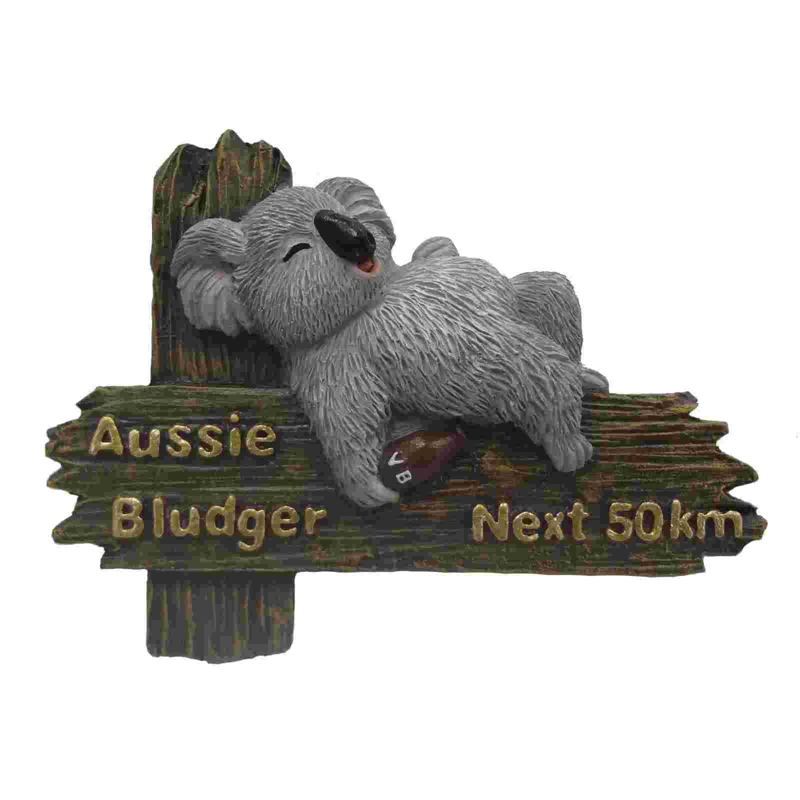 Magnet Resin Koala Aussie Bludger Next 50km
