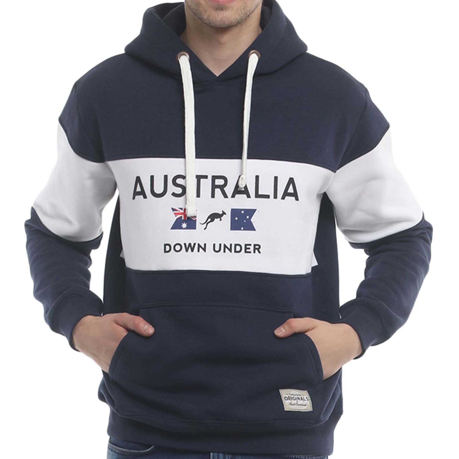 Australian Flag Unisex Print Hoodie M