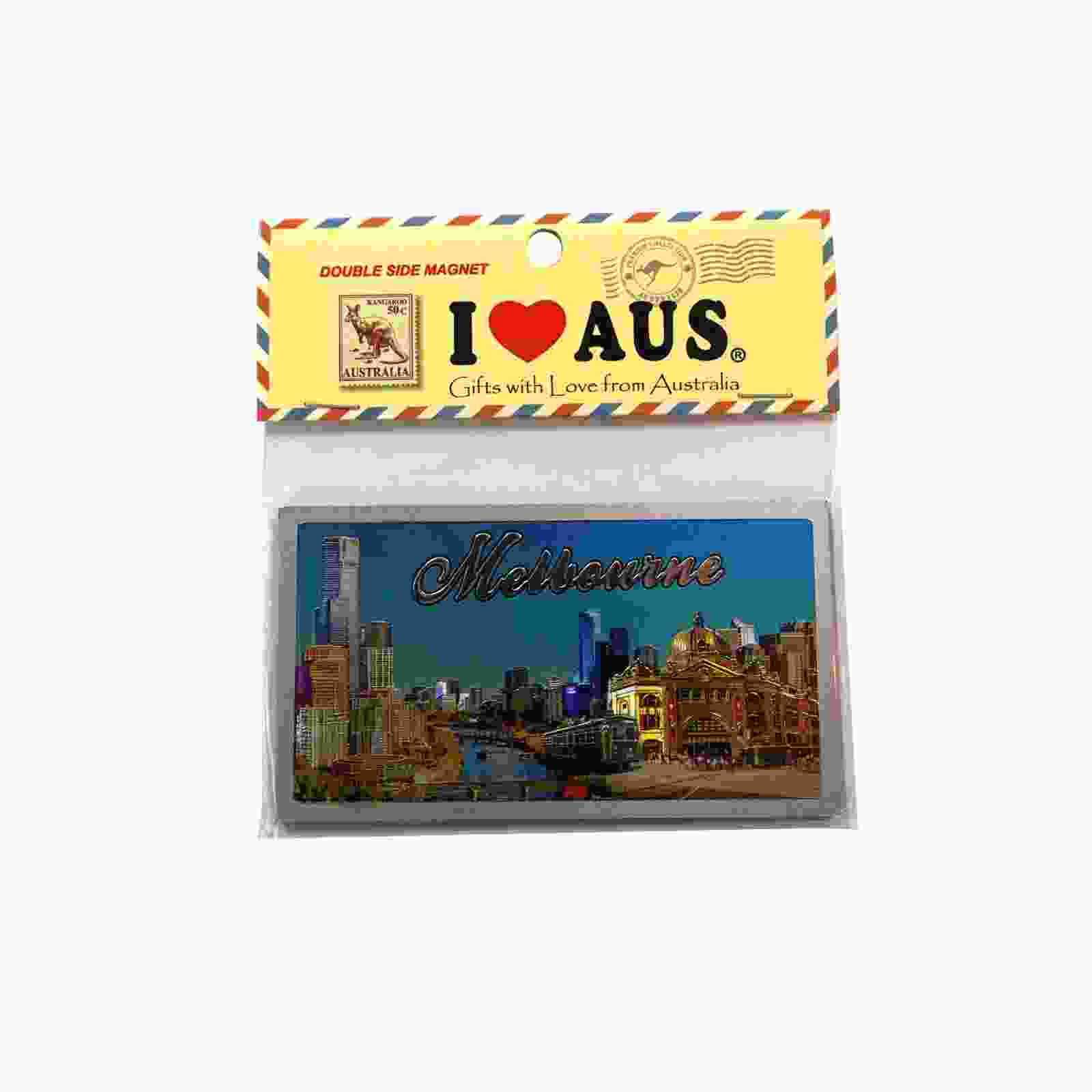 Magnet 2 Sided Melbourne Number Plate