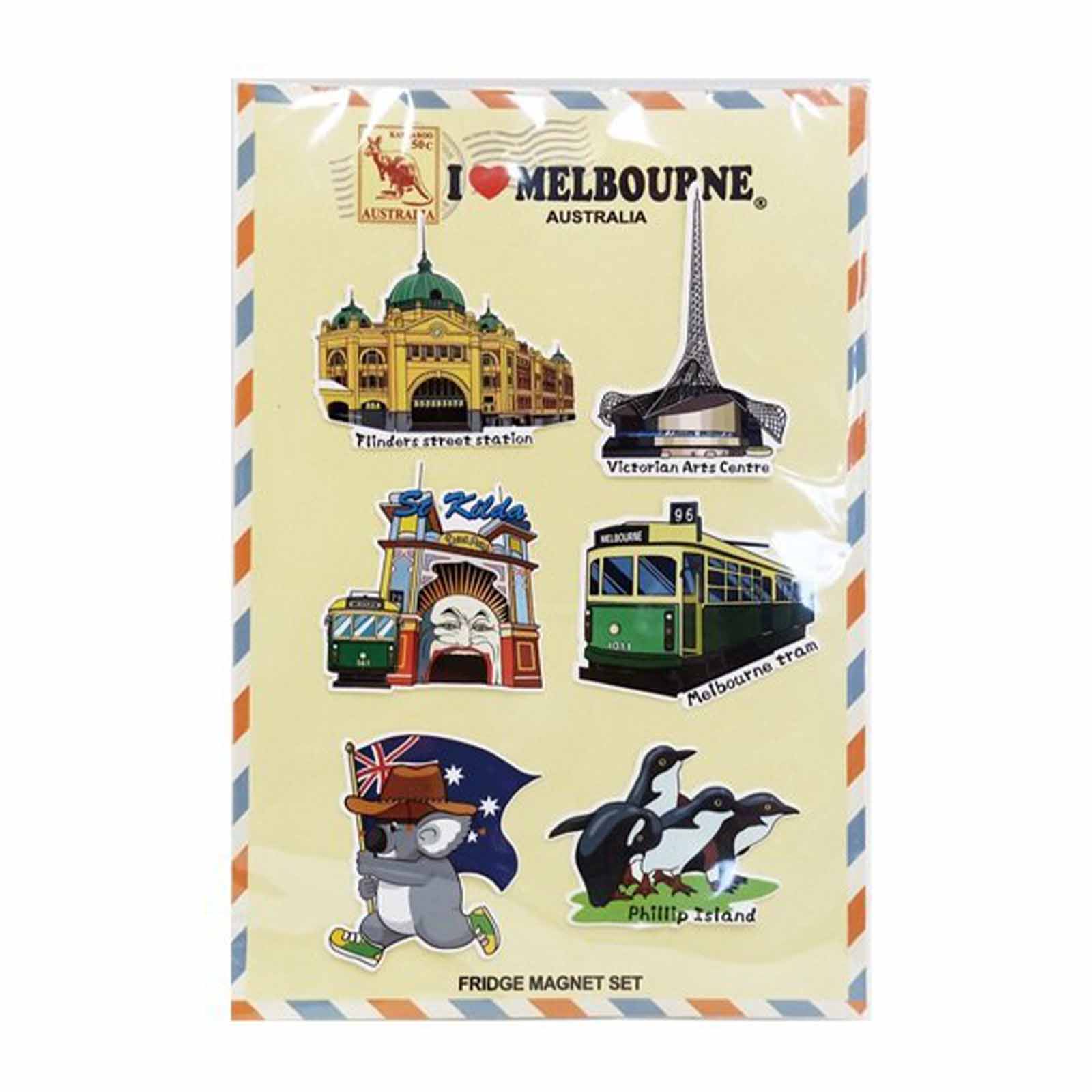 Magnet 6 Pcs Melbourne