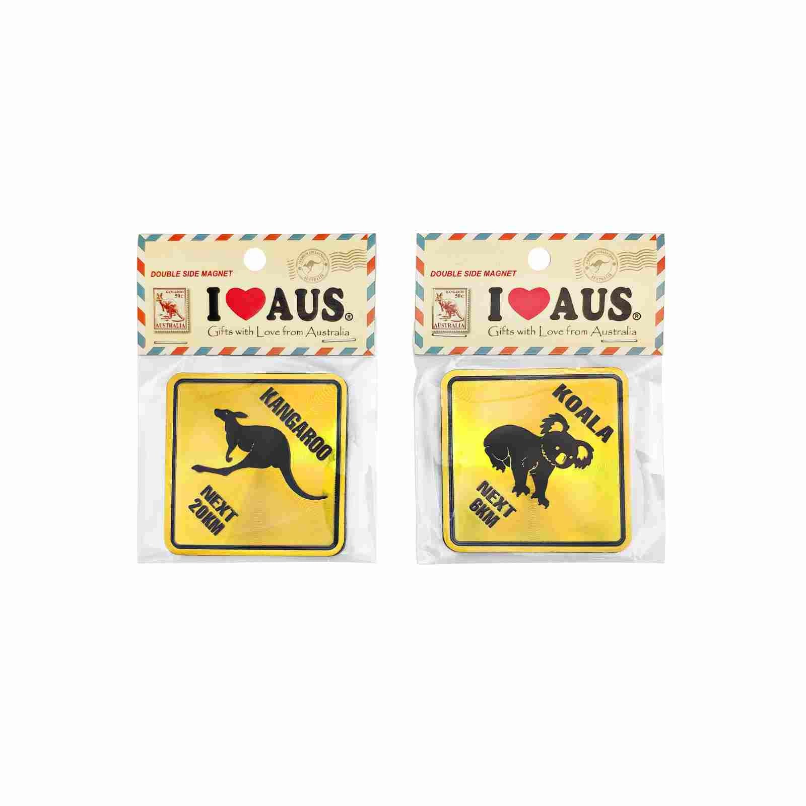 Magnet Foil 2 Sided Road Sign