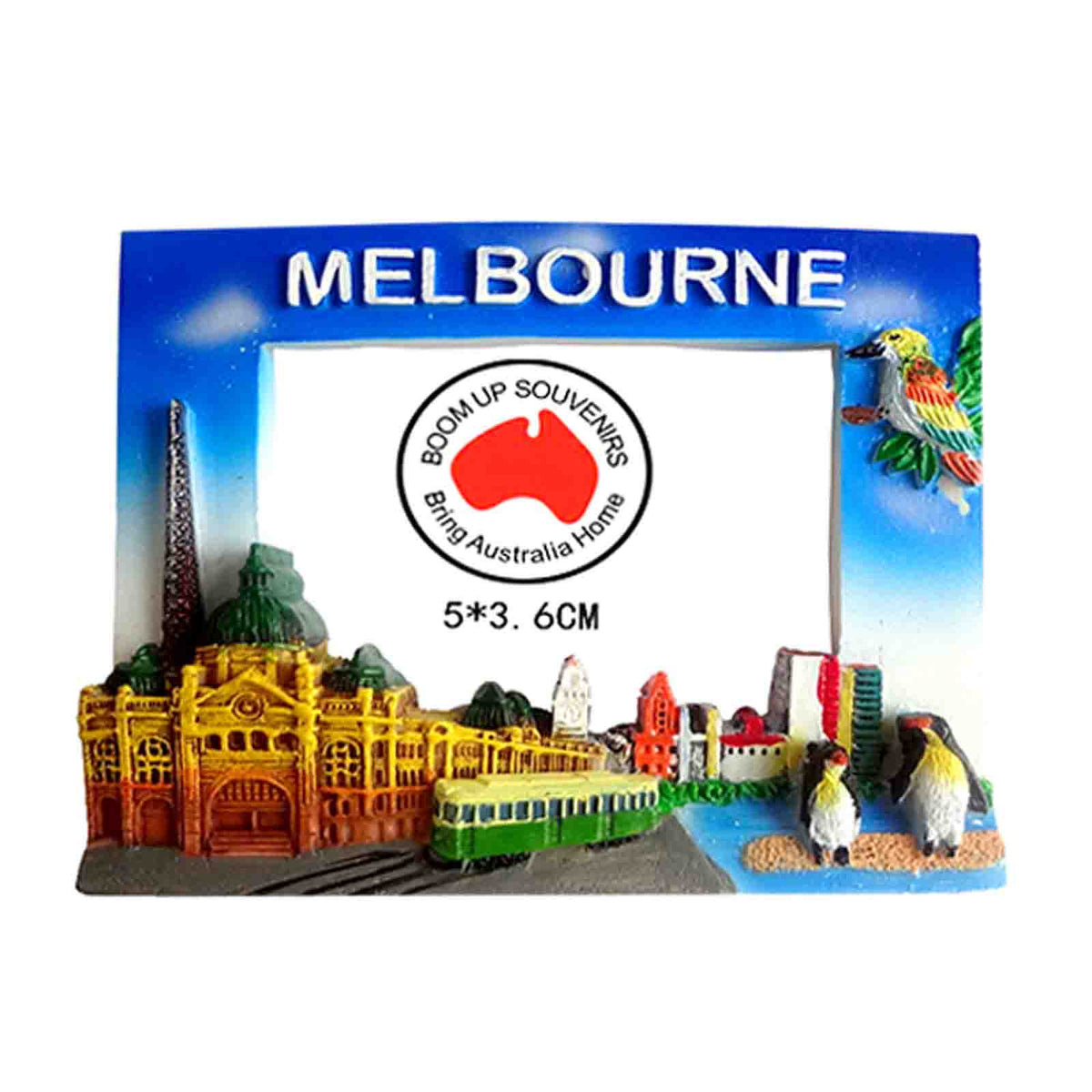 Magnet Resin Melbourne Photo Frame