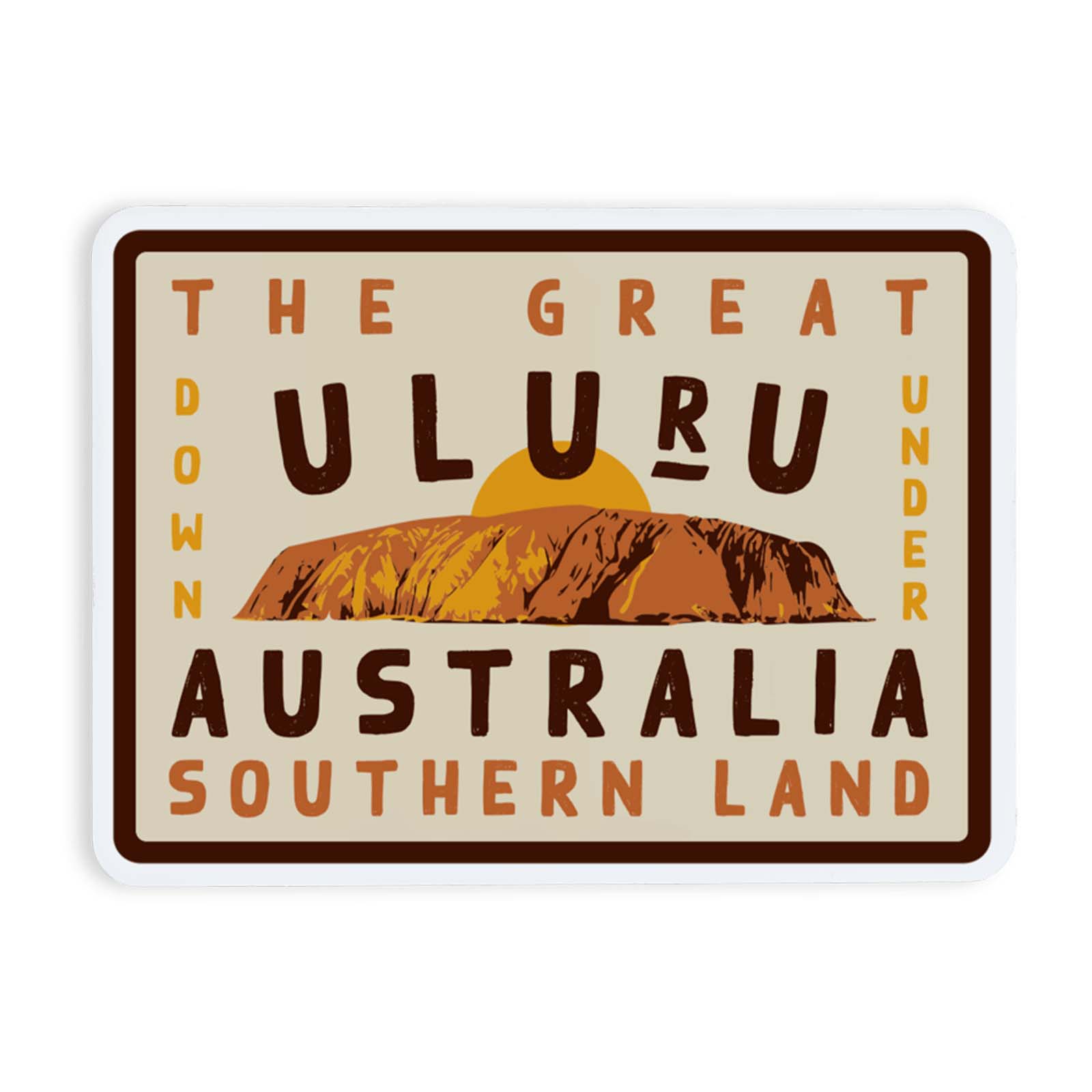 Magnet Uluru Sun