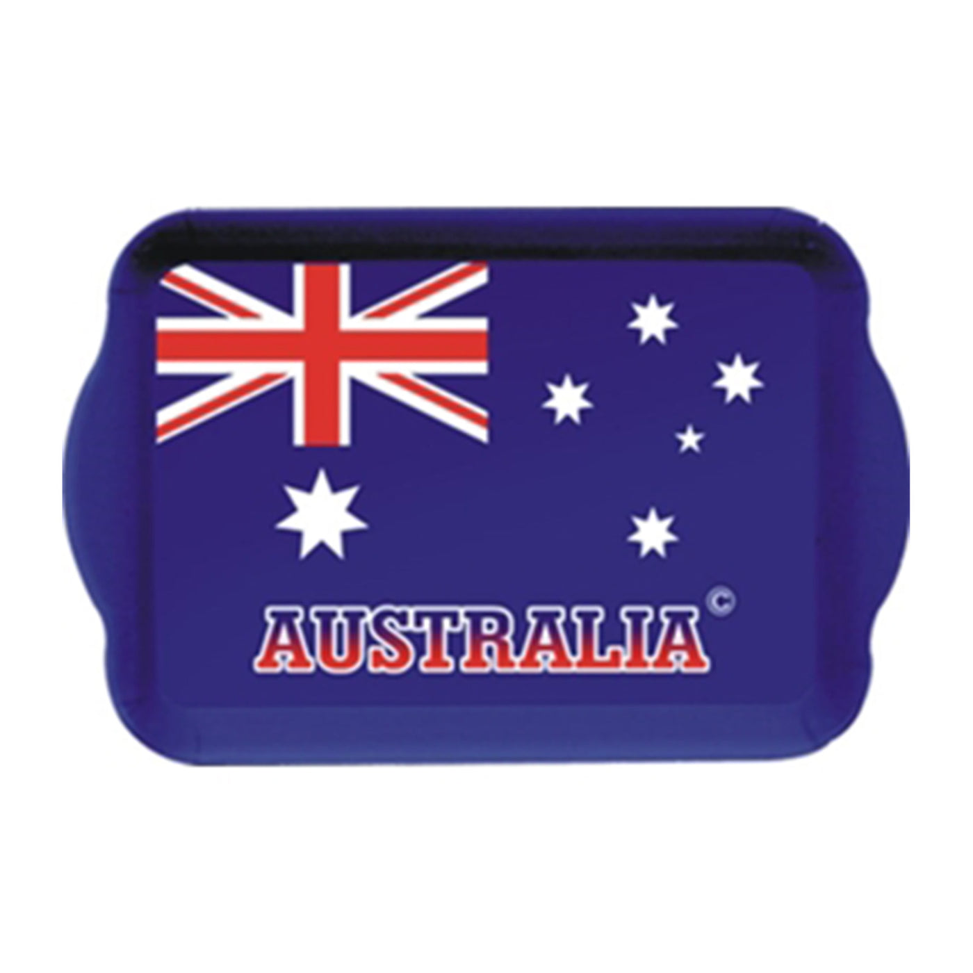 Melamine Tray 8 Inch Australian Flag
