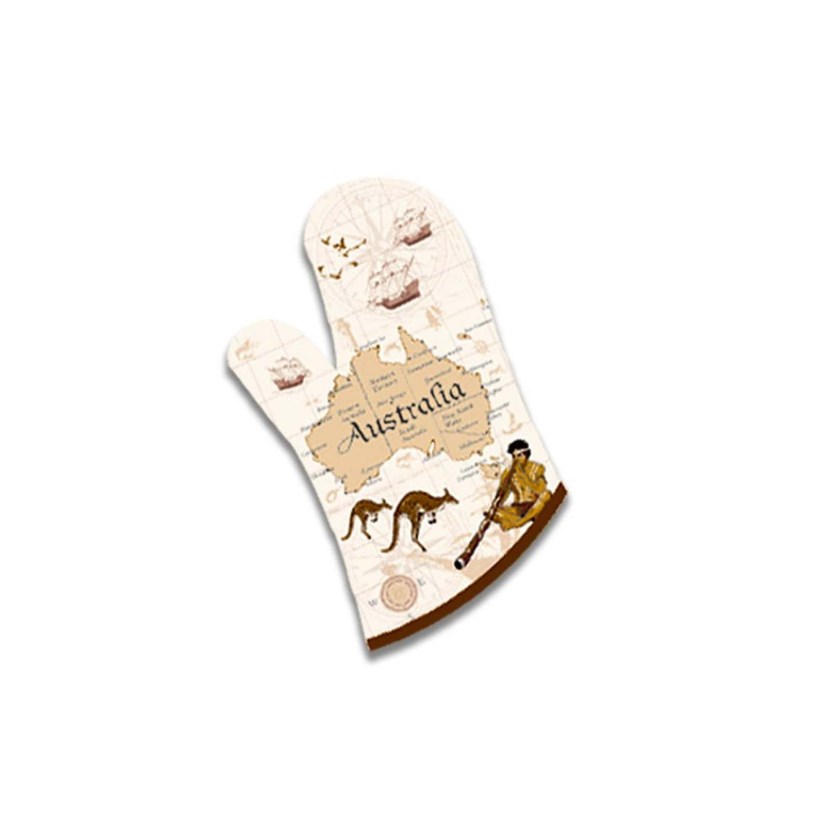 Mitten AUS Map & Icons