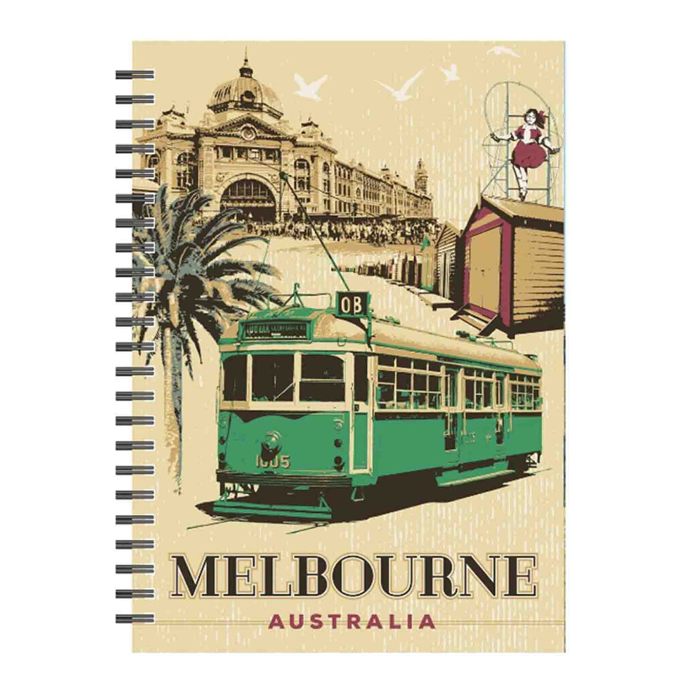 Notebook Spiral Melbourne Vintage