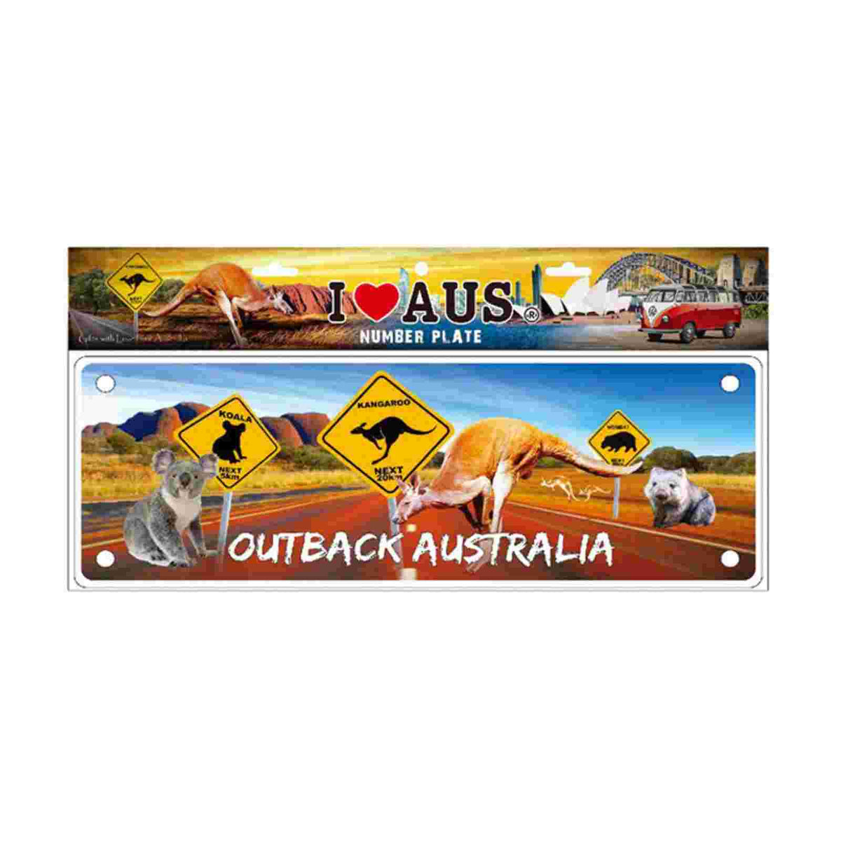 Number Plate Outback Australia