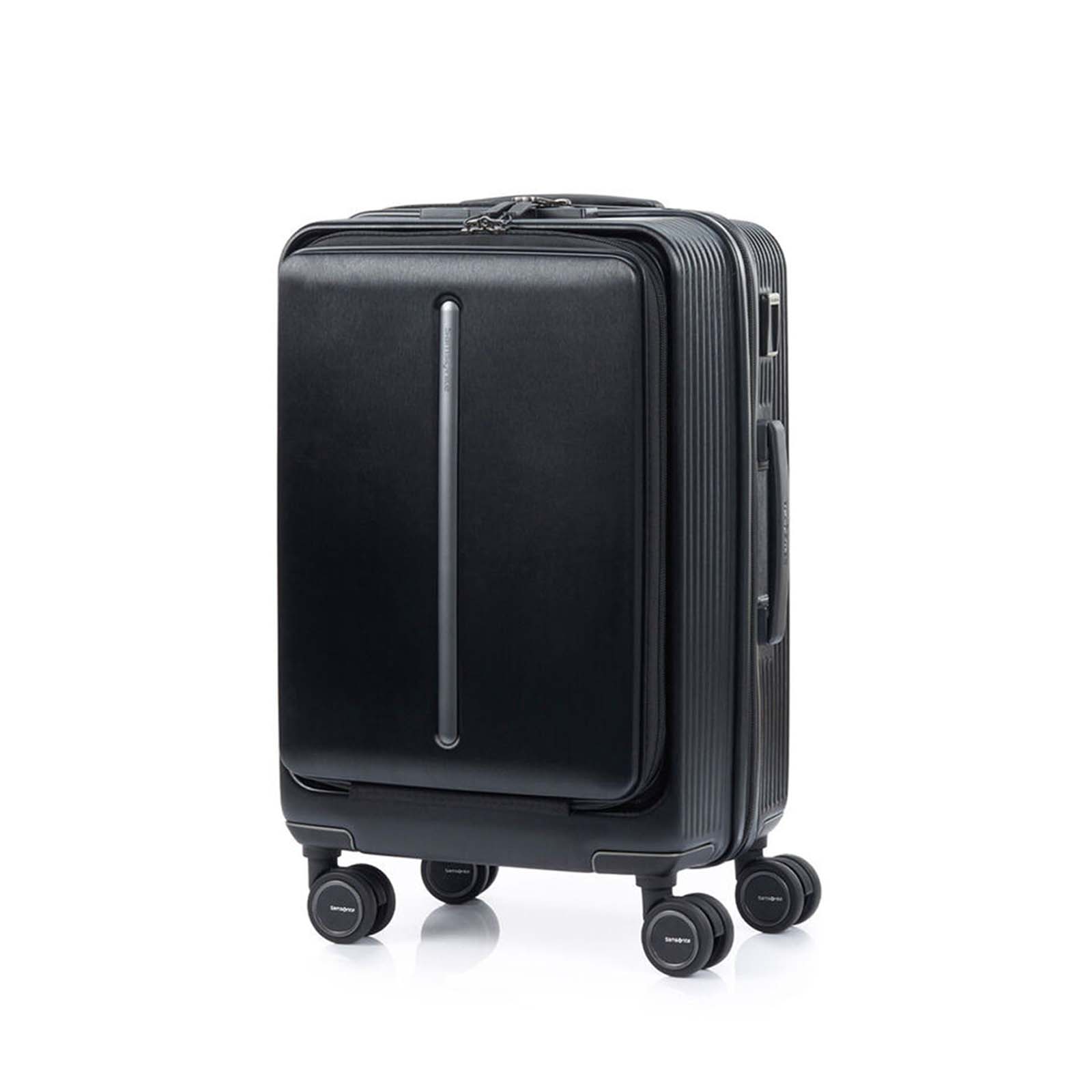 Samsonite Beamix 55cm Front Pocket Suitcase Black