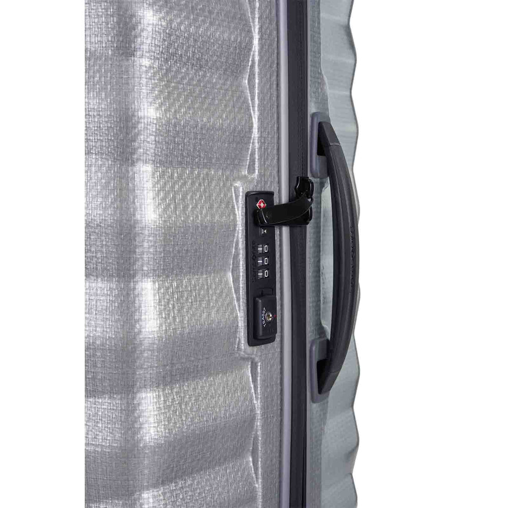 Samsonite Lite-Shock Sport 75cm Suitcase Silver