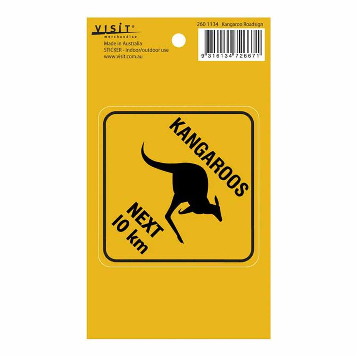 Sticker Picture Road Sign