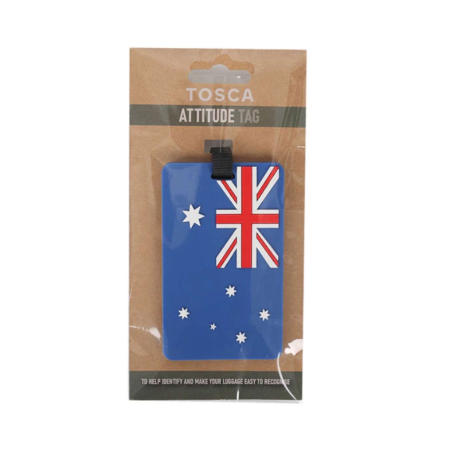 Tosca Luggage Tag AUS Flag