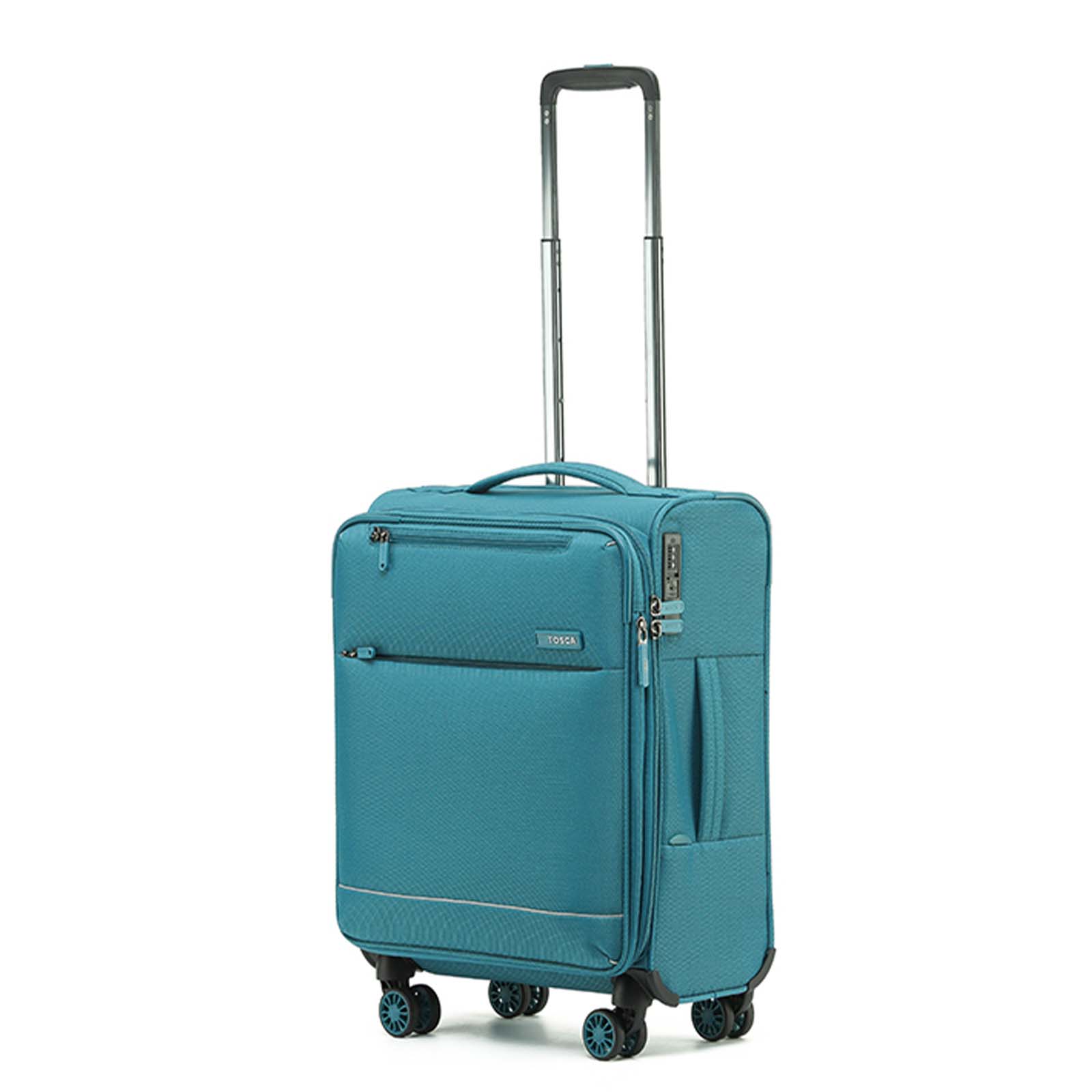 Tosca So-Lite 4W 54cm Carry-On Suitcase Teal