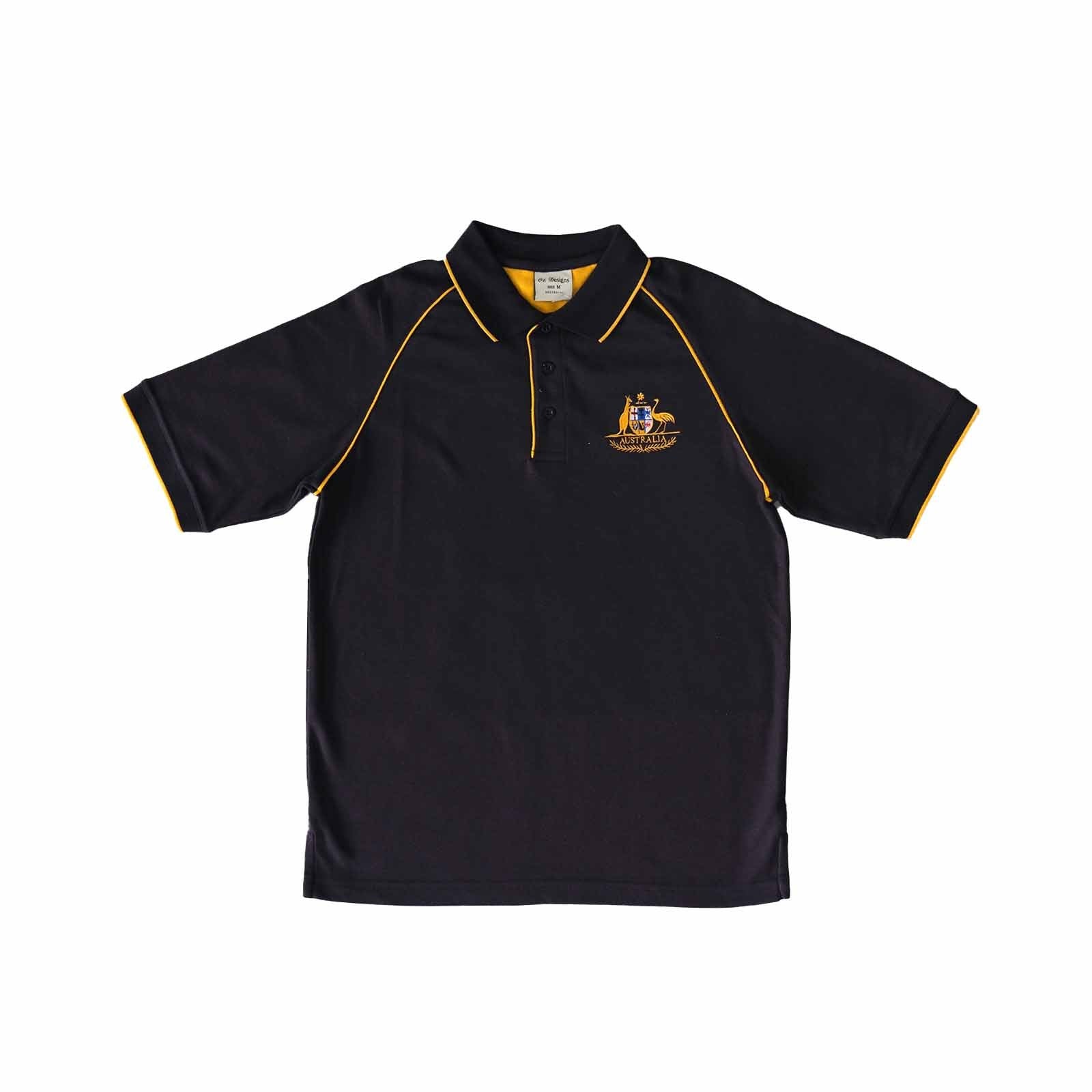 Unisex Polo AUS Coat of Arms XL