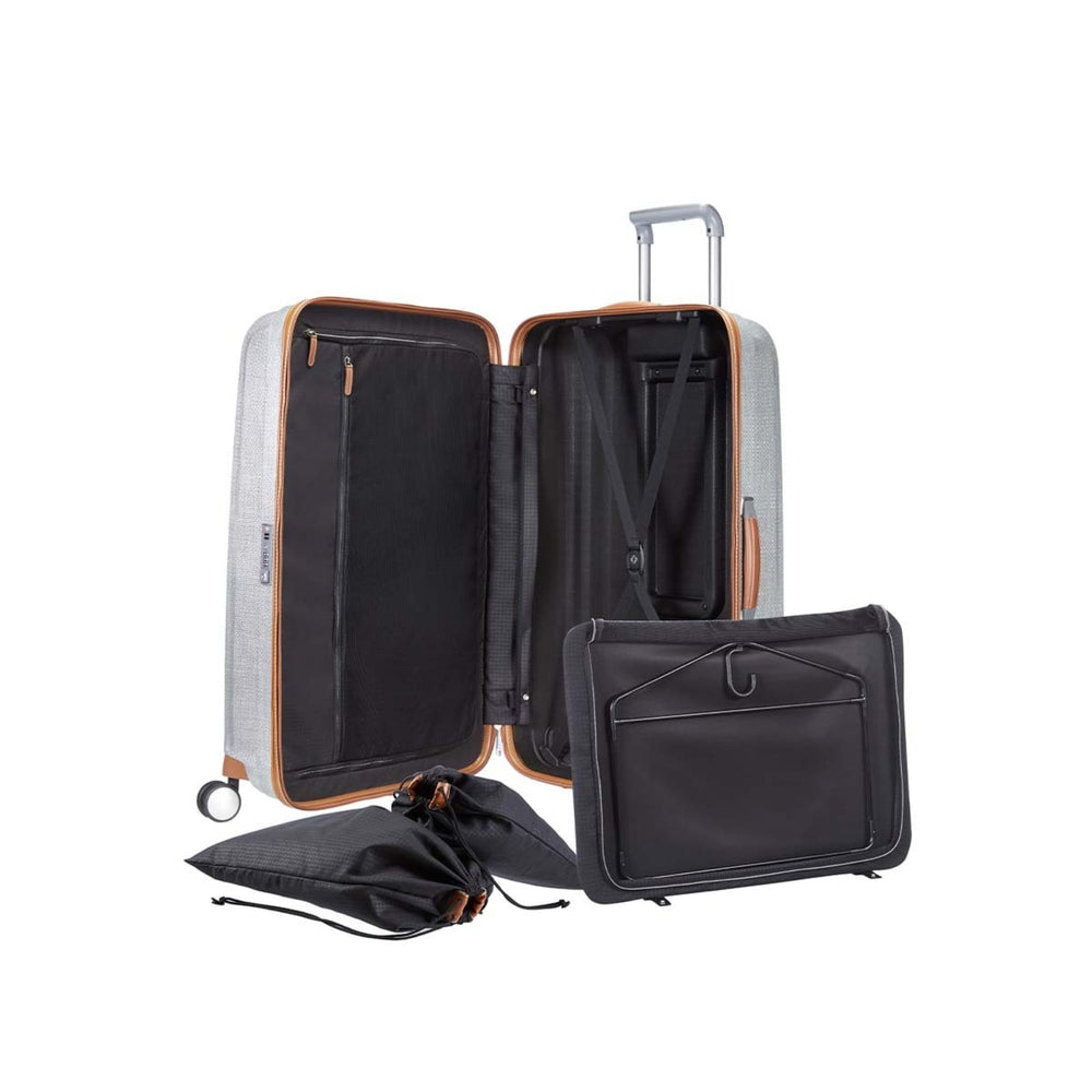 Samsonite Lite-Cube Deluxe 76cm Suitcase Aluminium