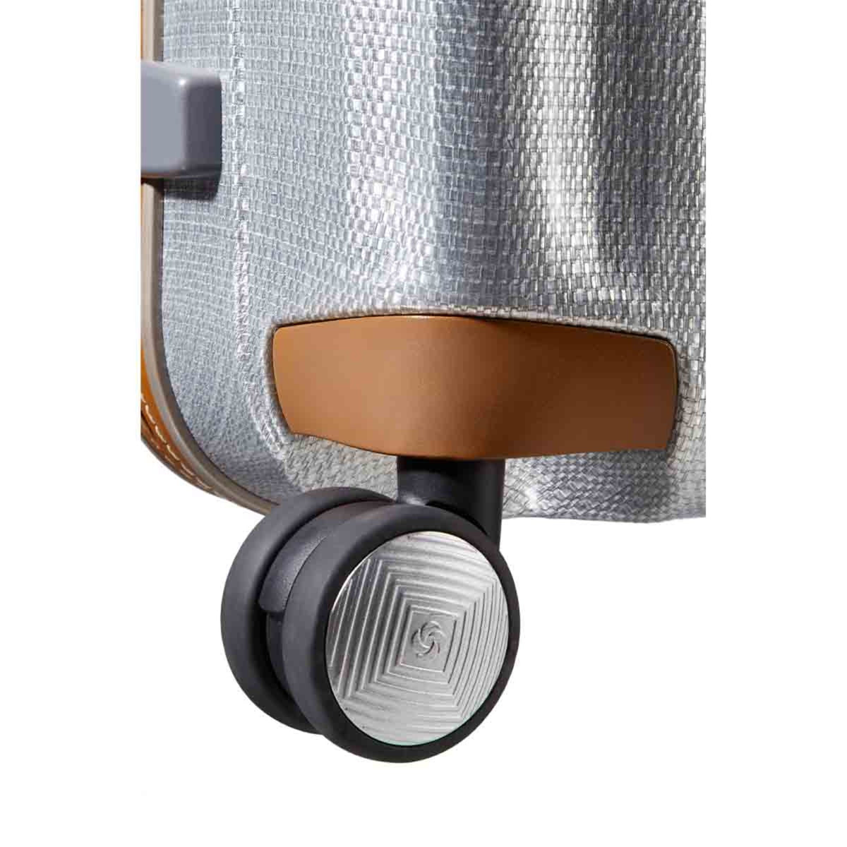 Samsonite Lite-Cube Deluxe 76cm Suitcase Aluminium