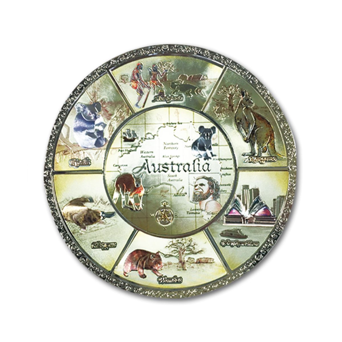 Plate Metal Australian Animals